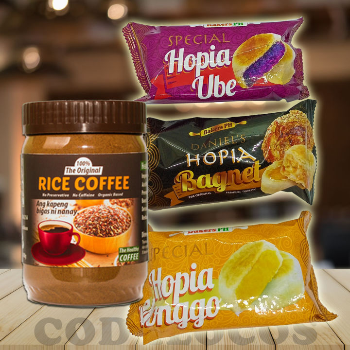Rice Coffee with Special Hopia from ilocos | Lazada PH