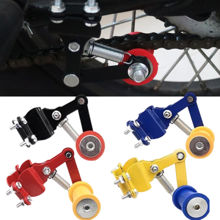 Motorcycle Chain Adjuster Universal Chain Tensioner Roller Automatic ...