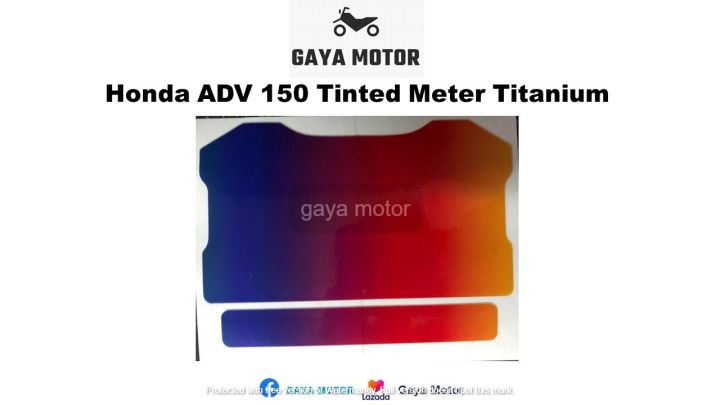 Honda ADV 150 Tinted Meter Titanium | Lazada