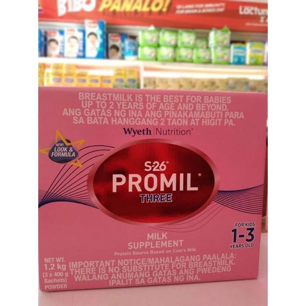 S-26 Promil 3 Milk Supplement 1-3 years old, 1.2kg | Lazada PH