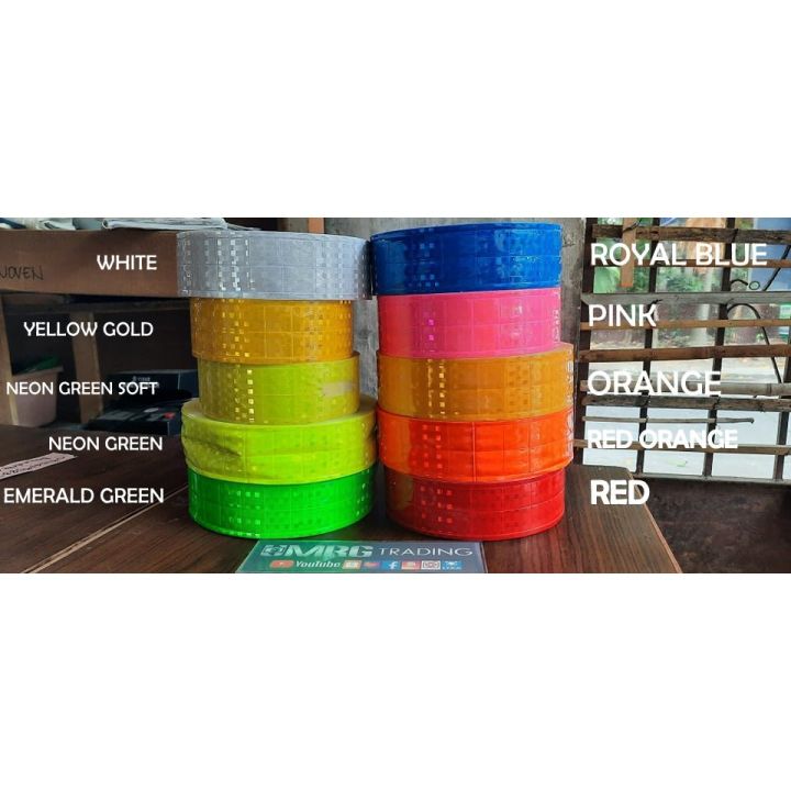 MRG Vest Reflector Neon Reflector per YARD | Lazada PH