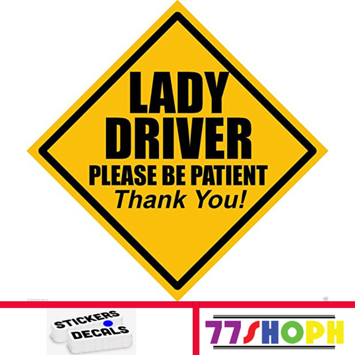 Lady Driver Decal Sticker | Lazada PH