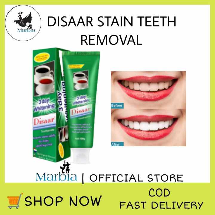 100G Disaar Tea Stain Coffee Stain Toothpaste 3Days Whitening Anti ...