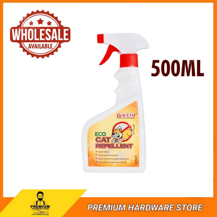 KLEENSO PESSO Eco Cat Repellent 500ML Natural Anti Repel Cats Liquid ...