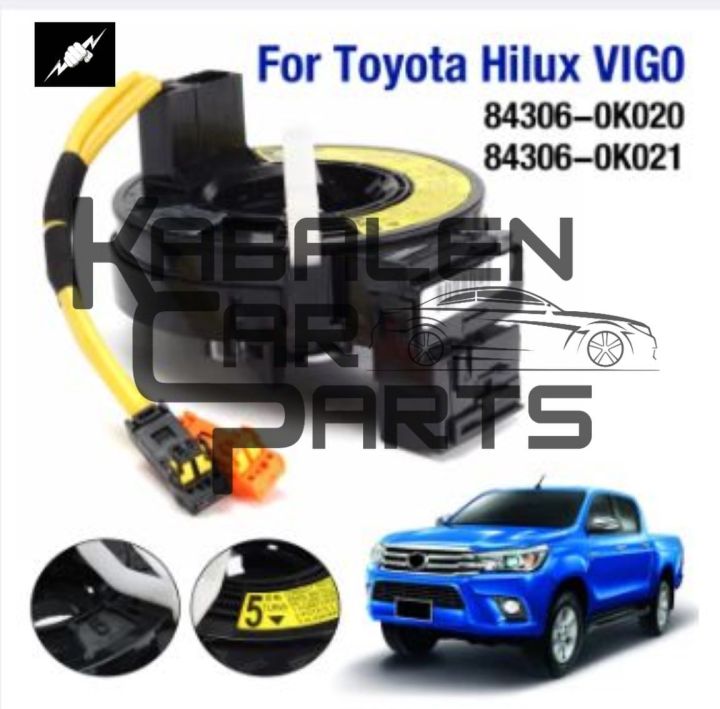 Car Clock Spring Air Bag Spiral Cable Toyota Hilux Innova Fortuner Auto ...