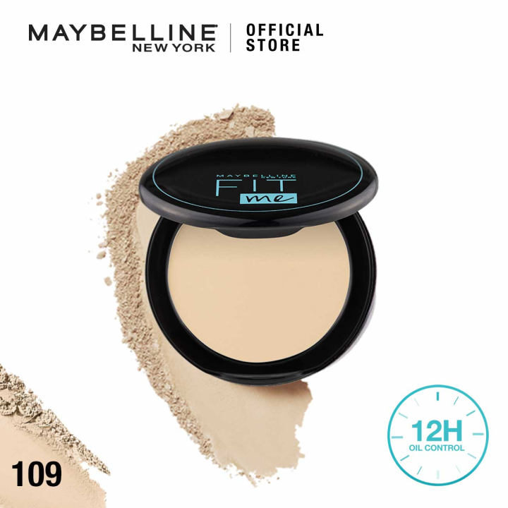 Maybelline Fit Me Compact Powder - SPF32, 16H Oil Control, Resist ...