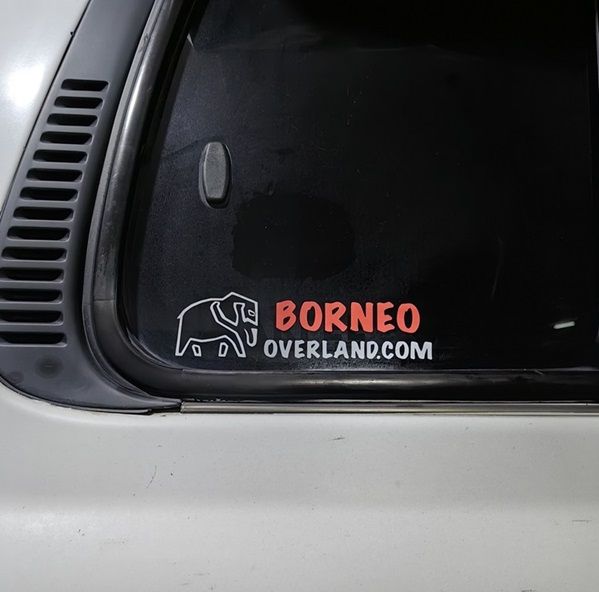 BorneoOverland.com Car Decal Sticker for Expedition Overland Offroad ...