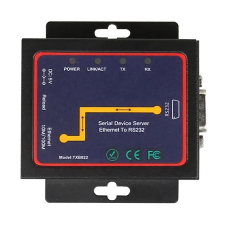 (FIVQ) Industrial Modbus Serial RS232 RS485 RS422 to Ethernet Converter ...