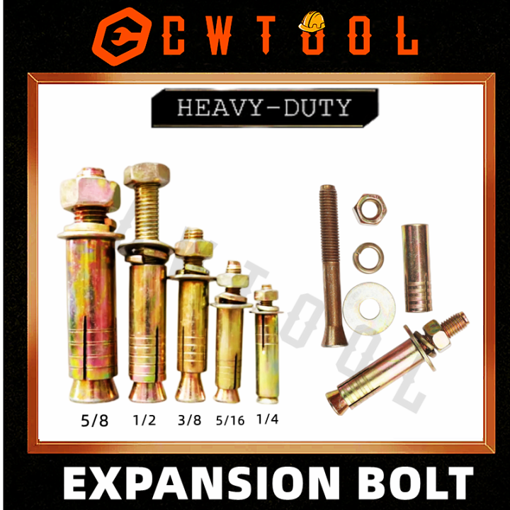 AMRSTRONG DYNA BOLT Industrial Iron Galvanized Heavy Duty Elevator DYNA ...