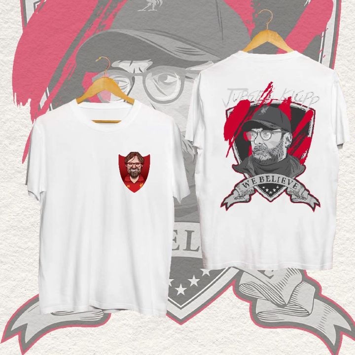 🌷【HOT】 เสื้อยืดแขนสั้น พิมพ์ลายLiverpool Jurgen Klopp the normal one ...