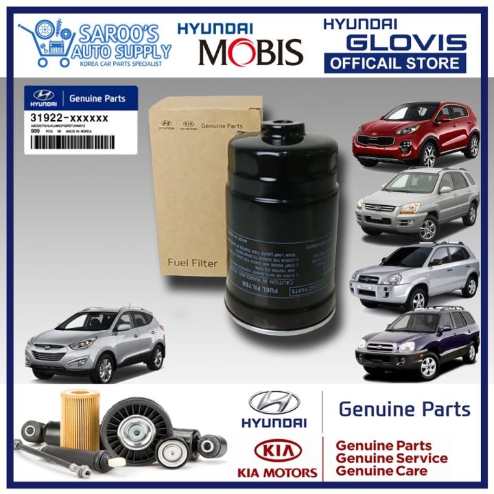 [Genuine] Fuel Filter For Tucson Sportage Santafe Diesel Original ...