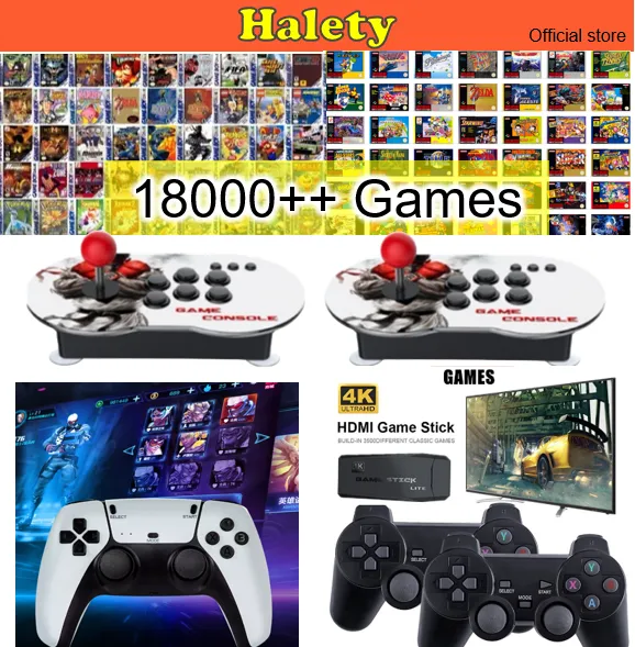 18500+ games konsol permainan Retro game console - TV arcade games ...