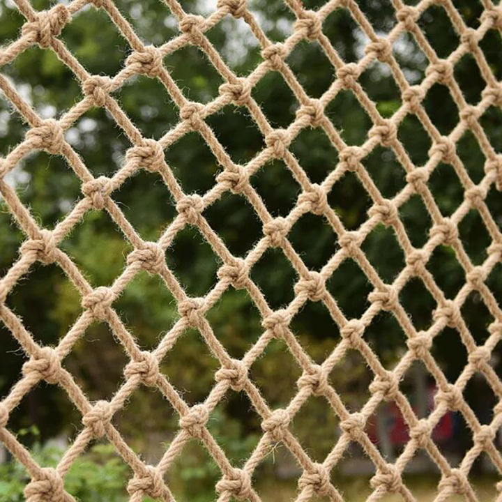 Rope grid decorative net ceiling bar wall partition safety protection ...