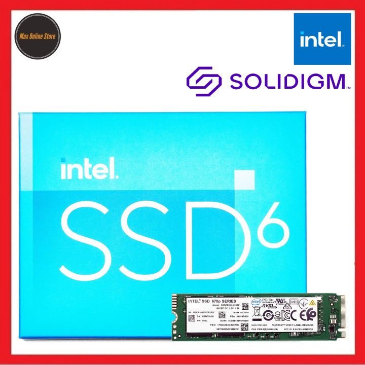 Intel SOLIDIGM 670P P41 Series M.2 Pcie Gen3x4 Gen4x4 SSD 500GB 1TB ...