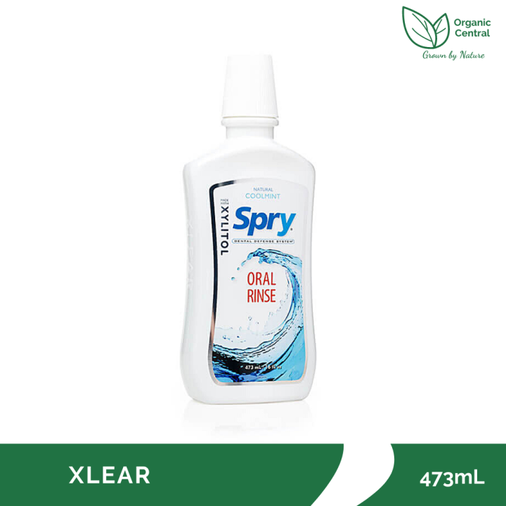 Spry Natural Cool Mint Oral Rinse 473mL | Lazada PH