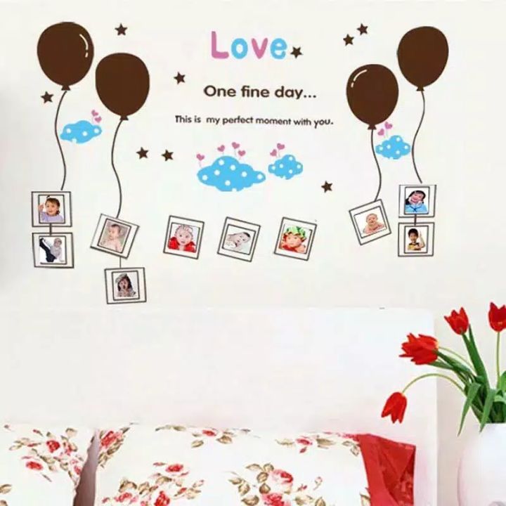 Sticker Dinding Bingkai - Stiker Dinding Bingkai Foto Love - WallStiker ...