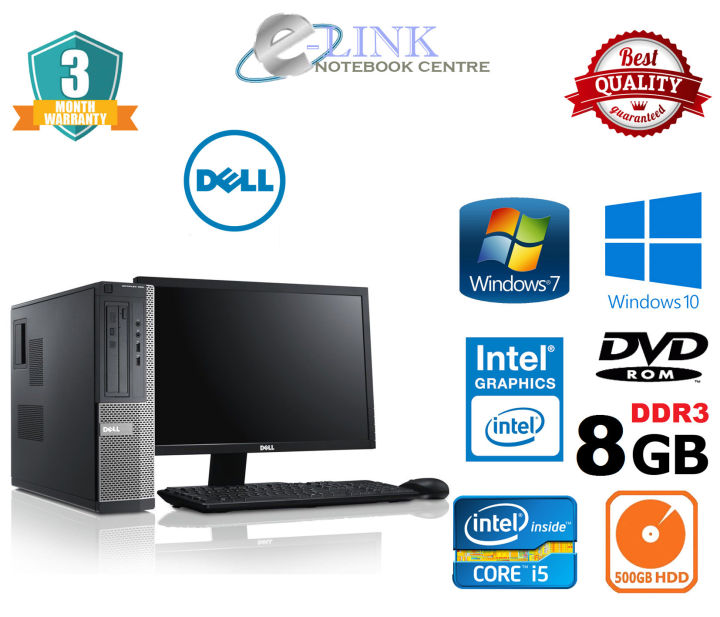 ( Dell i5 2rd Generation Full Set PC Refurbished) i5 2rd Generation ...