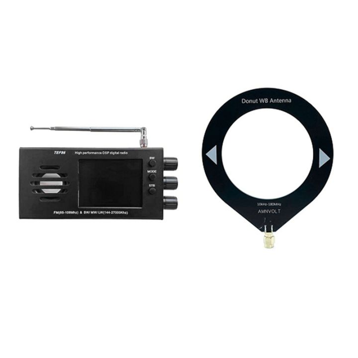 TEF6686 Portable Radio Receiver Full-Band Radio Receiver with 2.8-Inch ...