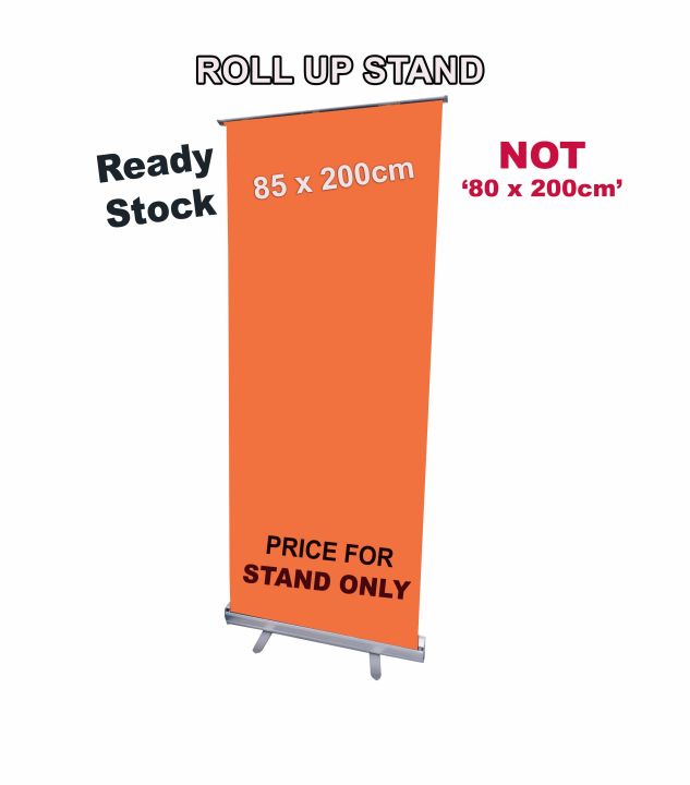 Roll-up Bunting Banner Display Stand (Aluminum Grade A) [Stand Only ...