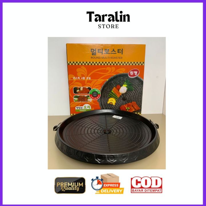 Grill Pan Bulat TB ESSENTIALS 32cm M-794 Round | Alat Memanggang ...