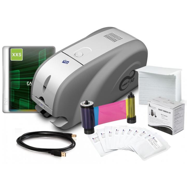 SMART-31S ID Cards Printers - PVC Card Printer (USB, Single-Sided ...