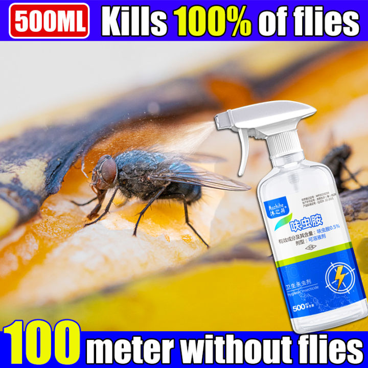 ff Fly killer spray Fly repellent Fly trap Flies killer trap 500ml ...