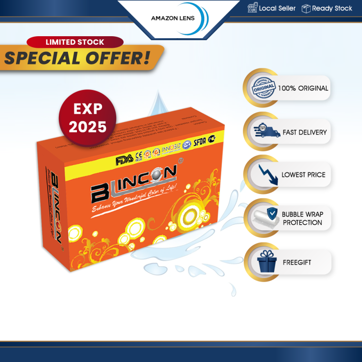 (EXP 2025) Blincon DD 3 Months Color Contact Lenses | Lazada