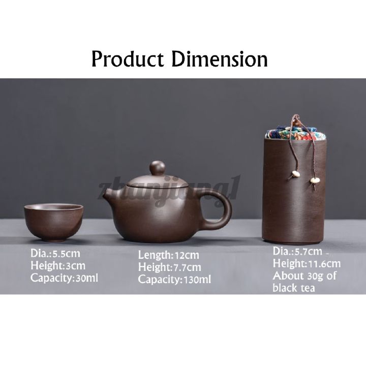 【In stock】Chinese Traditional Kung Fu Tea Porcelain Teapot Cup Kit ...