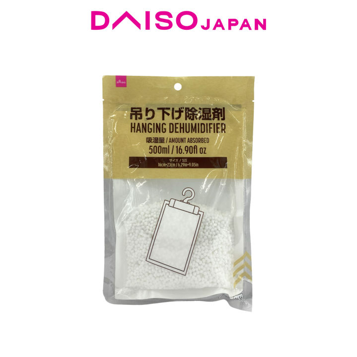 Daiso Hanging Dehumidifier for Closet (500ml) | Lazada PH
