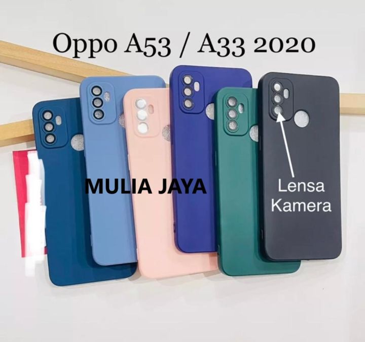 CASING HP OPPO A53 / A33 2020 CASE MACARON PROLENSA SOFTCASE TERBARU ...