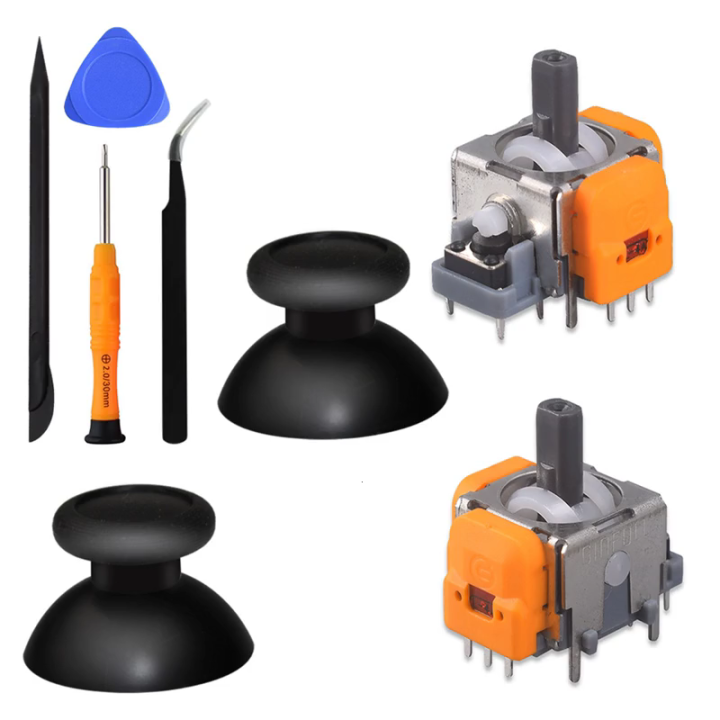Set of Analog Joysticks Replacement Hall Effect Joysticks with ...