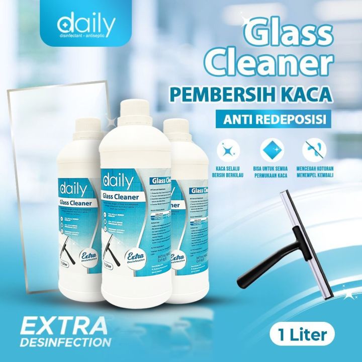 Pembersih Kaca Daily Glass Cleaner 1 Liter | Lazada Indonesia
