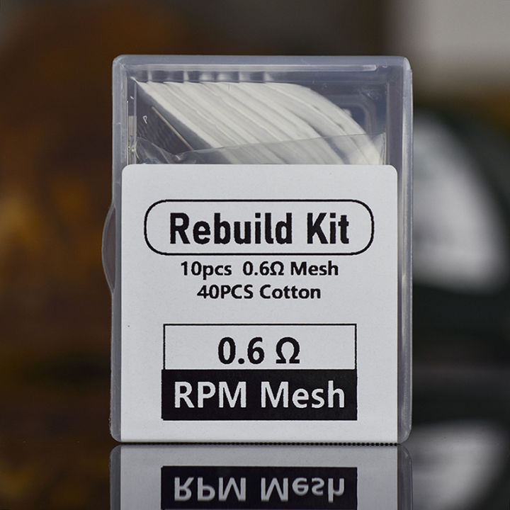 BB DIY Rebuild Kit for RPM Mesh Wire Coil 0.6ohm Replacement Coil Tool ...
