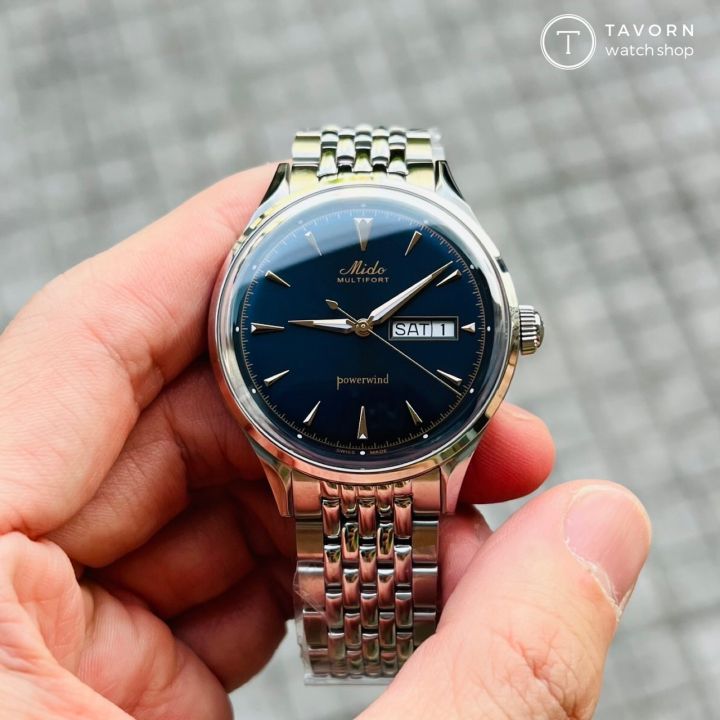 🔥🔥นาฬิกา MIDO Mutifort Powerwind Limited Edition รุ่น M040.408.11.041 ...