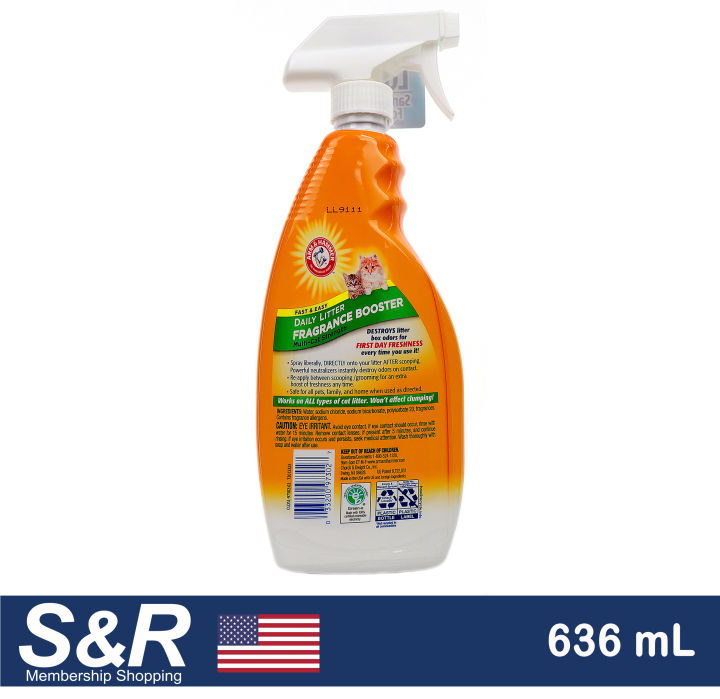 Arm & Hammer Cat Litter Daily Fresh Deodorizer Spray 636 mL | Lazada PH