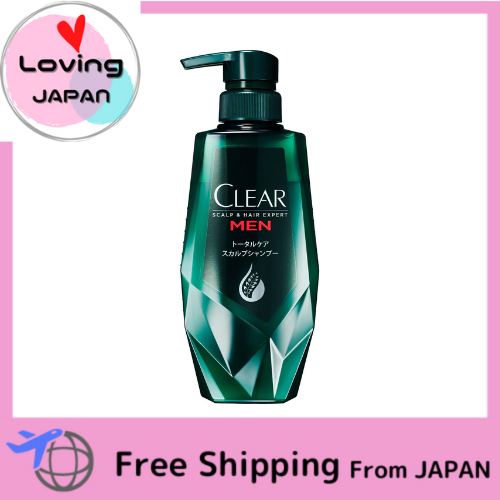 CLEAR For Men Total Care Scalp Shampoo Body (Pump) 350g Men's Scalp ...