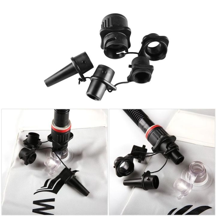 GDGDG อะแดปเตอร์แปลงวาล์วหัวฉีดเรือพายอะแดปเตอร์สำหรับแปลงเรือพองกีฬา ...