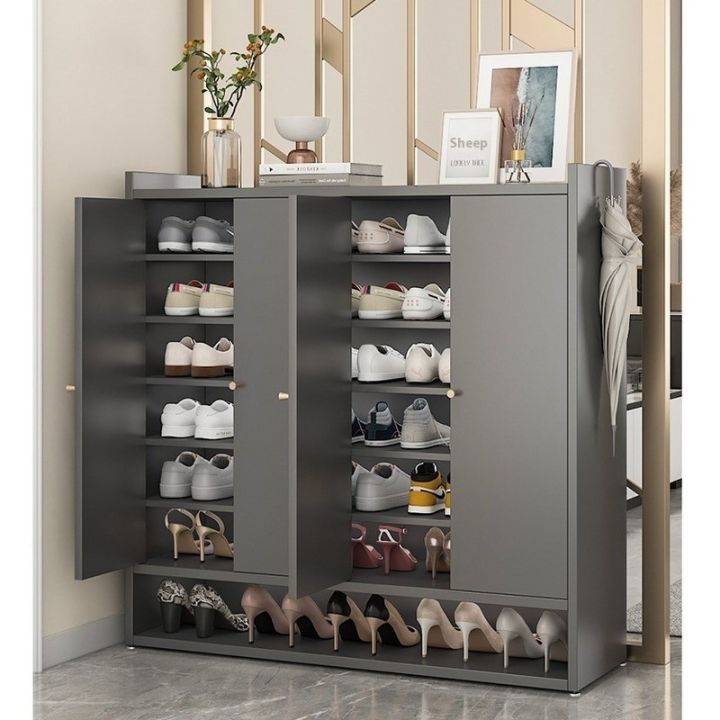 Steel Shoe Cabinet Outdoor Household Multi-level Large Capacity Dust ...