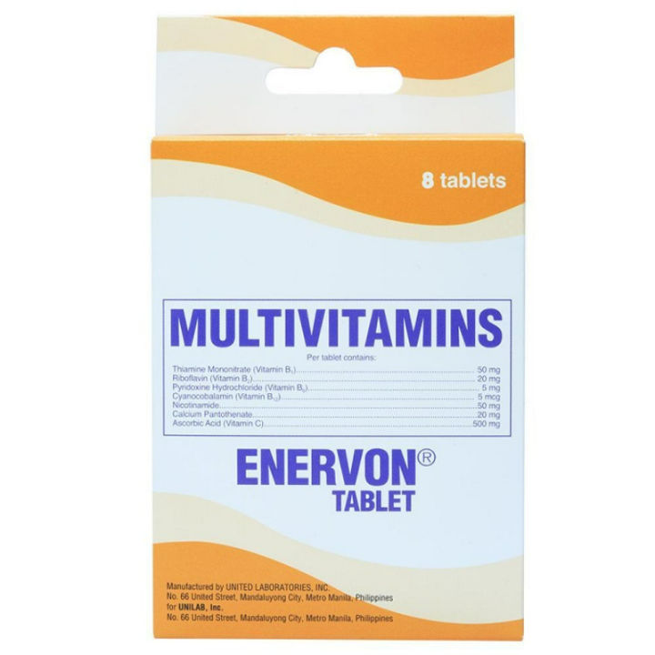 Enervon Multivitamins Tablet 8s | Lazada PH