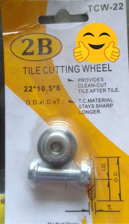 TILE CERAMIC CUTTING WHEEL REPLACEMENT ROTARY TILE CUTTER BLADE FOR ...