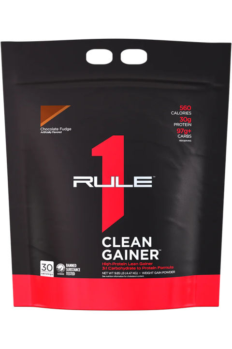 Rule 1 Clean Gainer 30 servings. FREE Shaker | Lazada PH