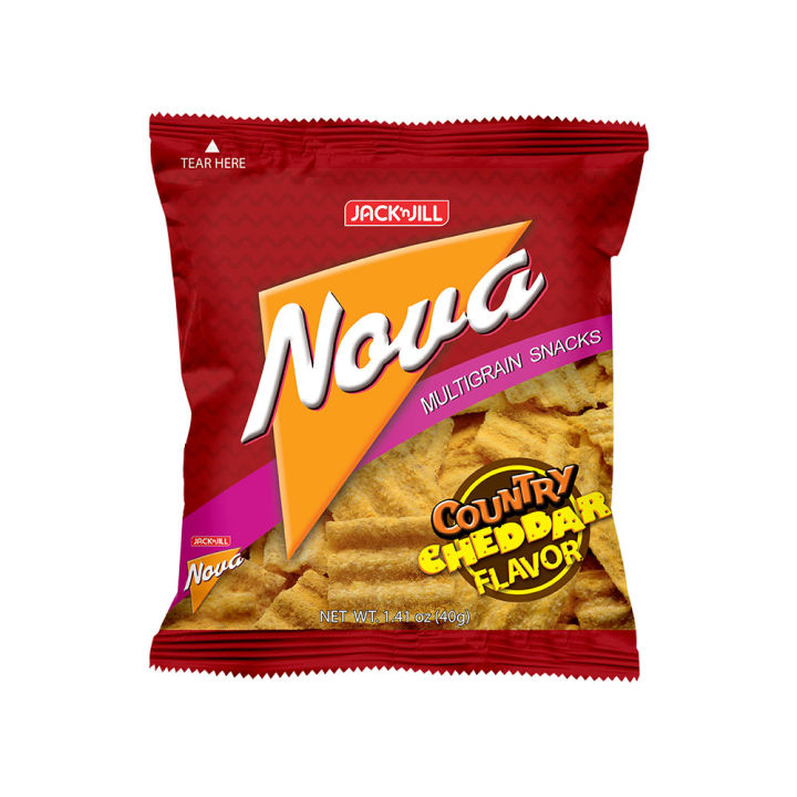Nova Multigrain Snack Country Cheddar 38g - 3 packs | Lazada PH