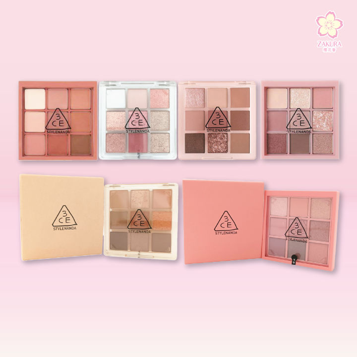 3CE Multi Eye Color Palette 8.5g - Dry Bouquet/Some Def/Auto Focus ...