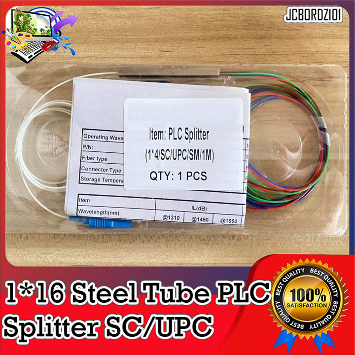 Fiber Optic Plc Splitter Steel Tube Cable 1to4. 1to8.. 1to 16 | Lazada PH