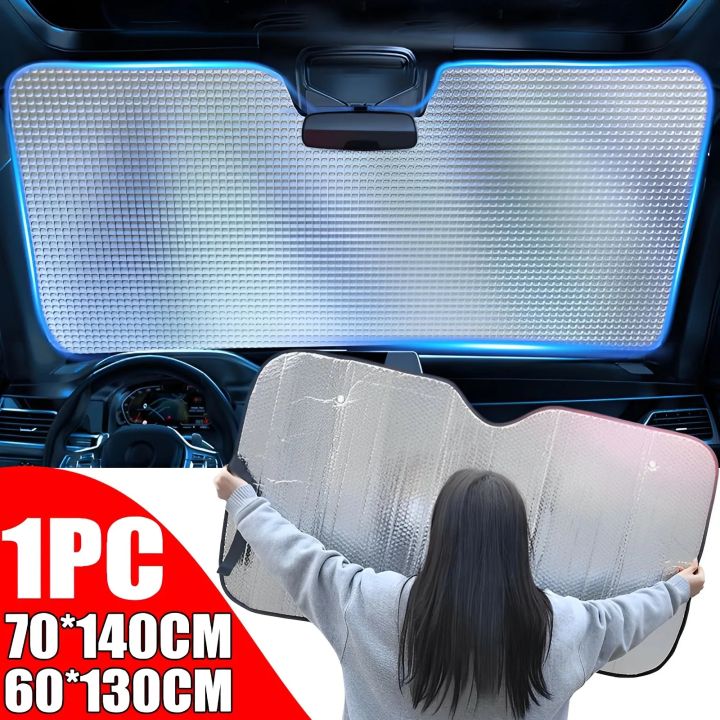 Car Sunshade Front Rear Window Curtain Shade Sun Protector Windshield ...