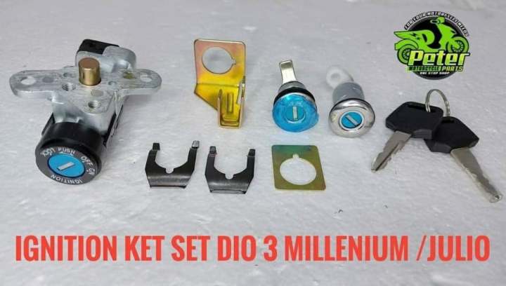 IGNITION KEY SET HONDA DIO 3 MILLENIUM/JULIO | Lazada PH