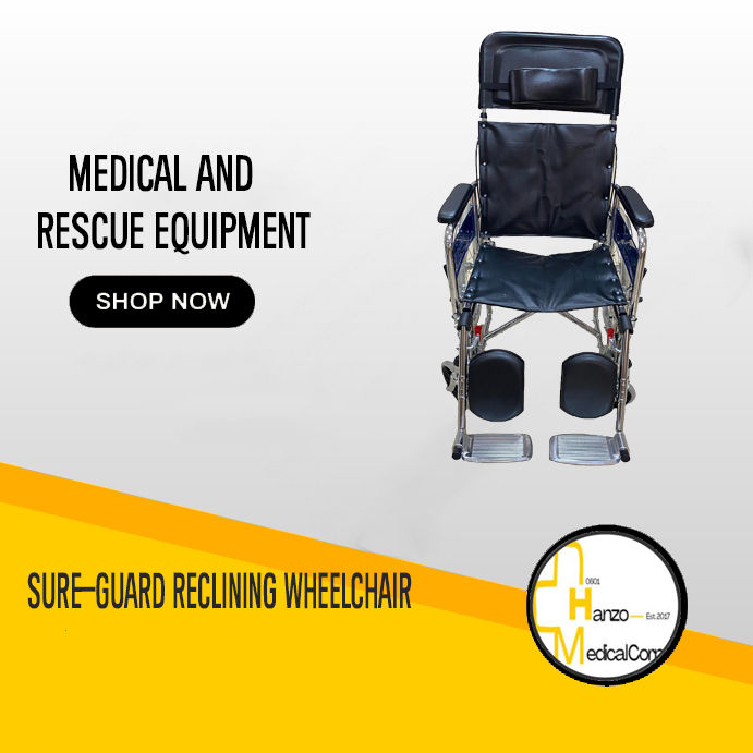 SURE-GUARD RECLINING WHEELCHAIR | Lazada PH