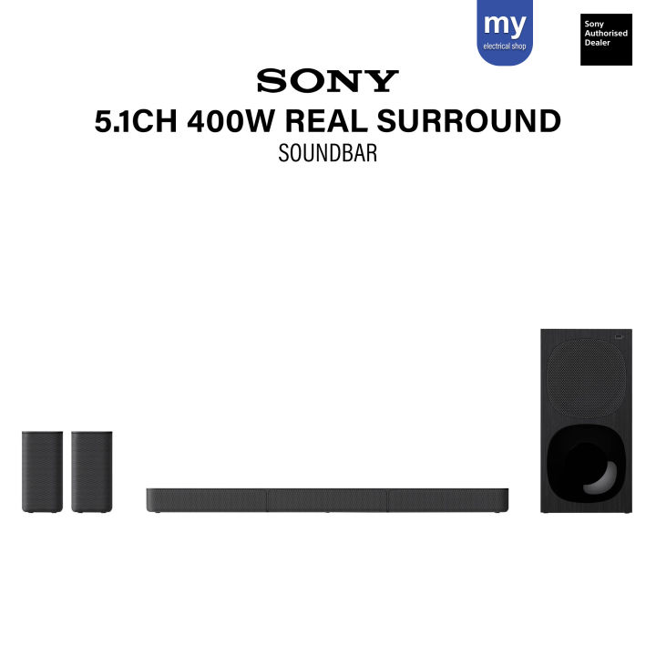Sony 5.1ch Real Surround Sound Home Cinema Soundbar System HT-S20R Sound Bar Bluetooth Dolby ...
