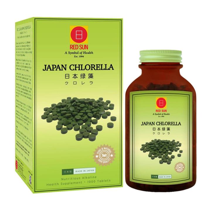 RED SUN Japan Chlorella - 1000 Tablets | Lazada Singapore