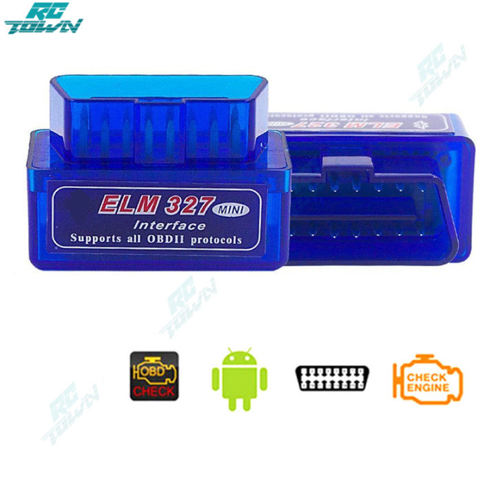 Super Mini ELM327 Bluetooth V2.1 OBD2 Wireless Car Diagnostic Scanner ...